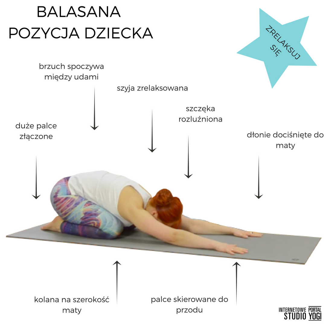 Balasana - Pozycja Dziecka - PortalYogi